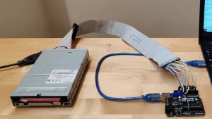 AN ARDUINO WITH A FLOPPY DRIVE - duino