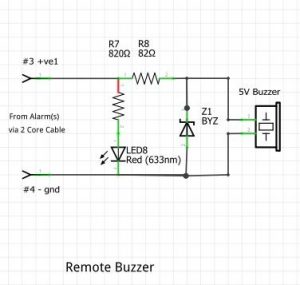 Remote Smoke Alarm Buzzer & Microcontroller Interface - duino
