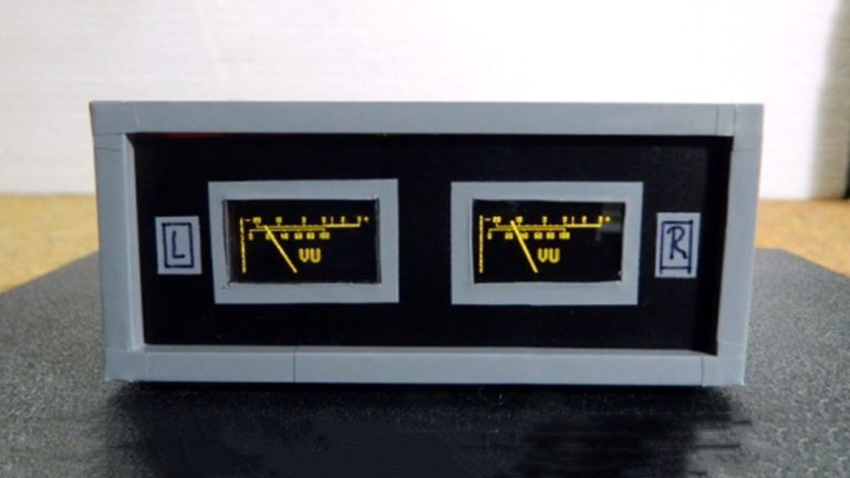 Analog Style Vu Meter With Arduino And Oled Display Duino