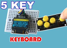 Text Input Mastery: Arduino, OLED Display, and Keyboard Module