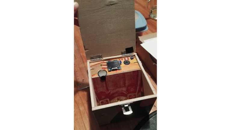 Music Box With Mini Monitor(OLED) and LED - duino