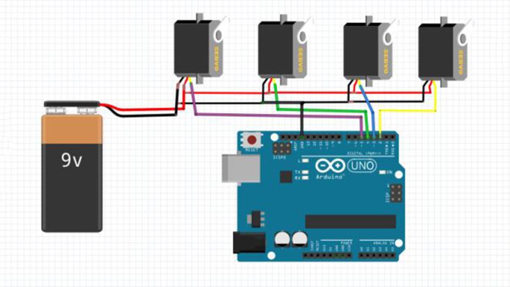 Smartphone / Tab Controlled ROBOT ARM !! - duino