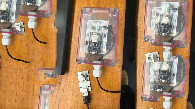 NodeMCU Humidity/Temperature Unit - duino