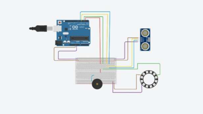 Arduino Social distancing Indicator: Ensuring safety with technology