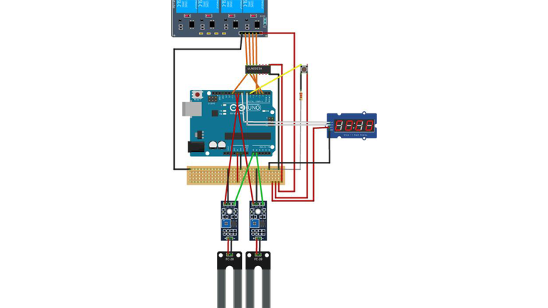 Arduino Home Irrigation System With a 7 Segment Display - duino